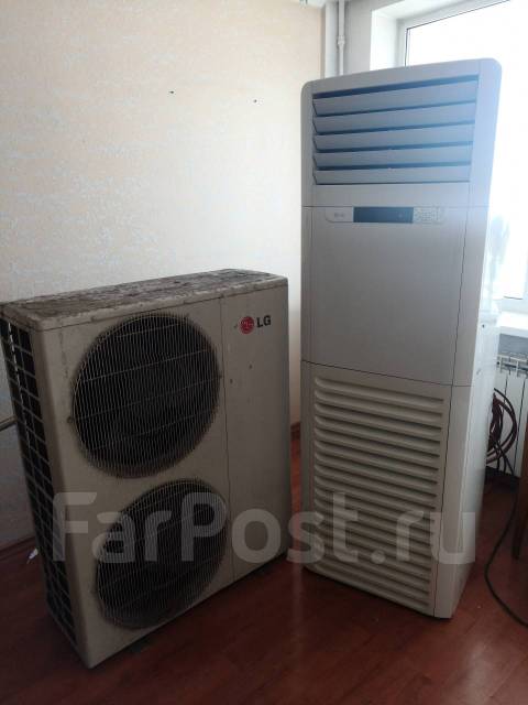 Кондиционер колонного типа бу, LG, 120 м², б/у, в наличии. Цена: 150 ...