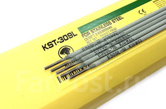 Электроды Kiswel KST-309L ф2,6мм 1 шт (цена за кг), новый, в наличии ...