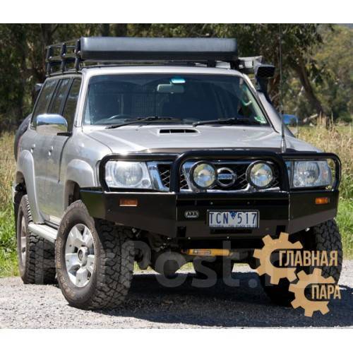 Передний силовой бампер ARB Comercial для Nissan Patrol Y61 2004 ...