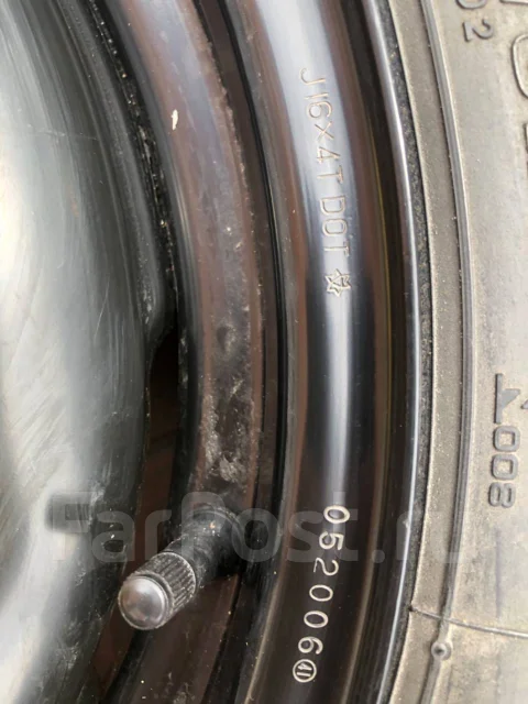Запаска Toyota 125/70R16 4*100 (11670), 16", 1 шт, 125 мм, 70 % ...
