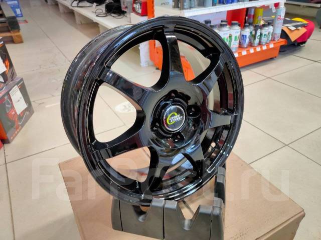 Диск литой Cross Street Китай CR-15 BK 15х6.0 4*100 ET40 D60.1, 15", 1 ...