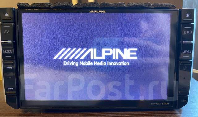 Крутая Магнитола Alpine EX8 DVD SD USB Bluetooth - Магнитолы во Владивостоке