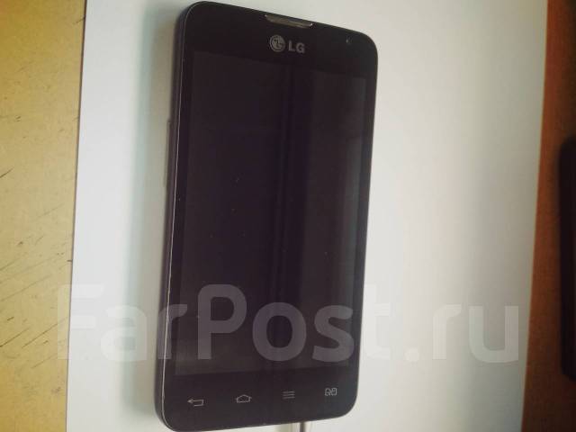Смартфон LG L65 D285 Black, 4.30", моноблок, черный, 3G, б/у, в наличии. Цена: 500₽ во Владивостоке