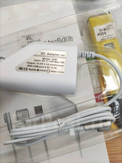 Автомобильная зарядка MacBook с USB выходом + аксессуары купить во ...