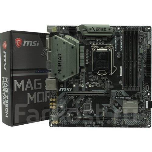 Материнская плата MSI MAG Z390M Mortar - Материнские платы в Большом Камне