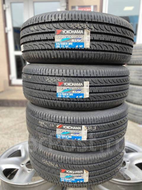 Yokohama Geolandar SUV G055, 215/55 R18 99V - Шины во Владивостоке