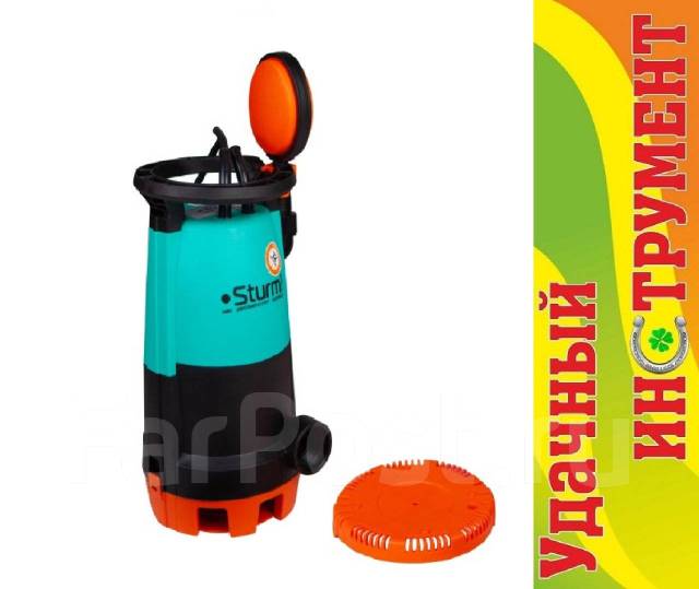 Насос погружной дренажный Sturm WP9745PU, 450 Вт, 200 л/ч - Инструменты ...