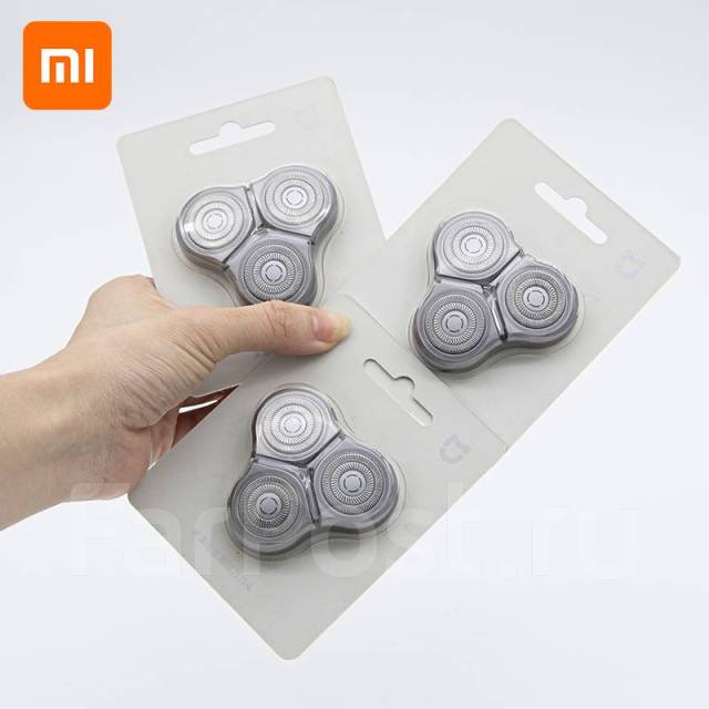 Головка (лезвие) сменная для бритвы Xiaomi Mijia S300, S500, S500C ...