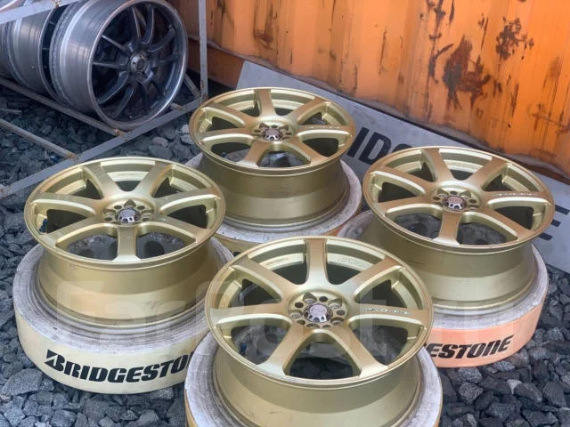 Made in Japan! Work Emotion XT7 Gold R18, 18", 1 шт, Ширина диска 7.5 ...