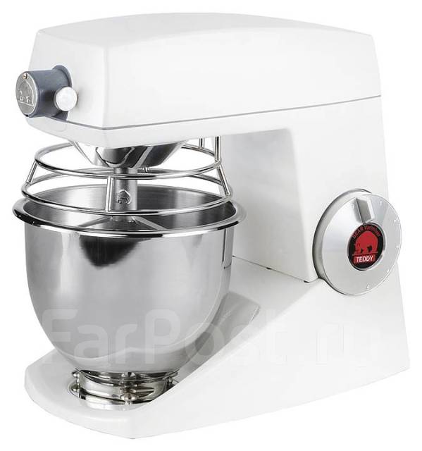 Миксер планетарный Bear Varimixer Teddy AR5 белый, с приводом ...