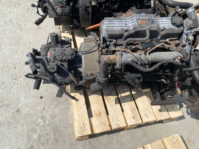 Двигатель в сборе Toyota 2DZ есть видео тест купить во Владивостоке по ...
