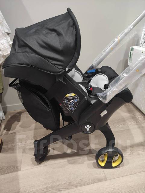 Автолюлька коляска Фуфу 4в1 чёрная, новый, в наличии. Цена: 13 500₽ во ...