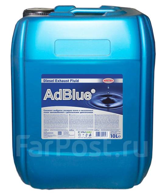 Мочевина Sintec AdBlue 10л (жидкость для системы SCR) - Автохимия и ...