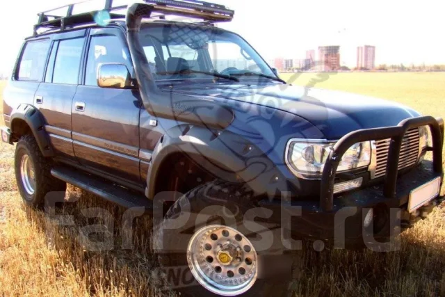 Дефендер крыла Toyota Land Cruiser 80/Lexus 450 ширина 80мм усиленные ...