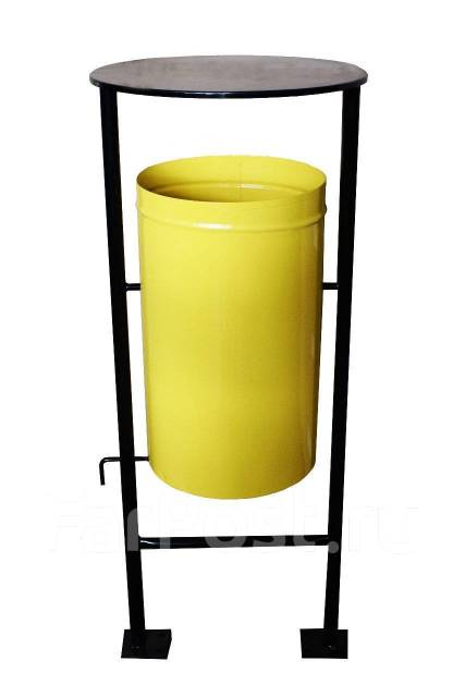 Урна уличная стационарная, новый, в наличии. Цена: 6 950₽ во Владивостоке