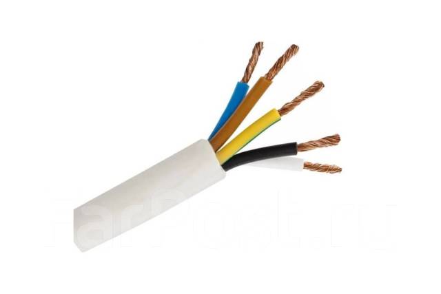 Провод ПВС 5х4 - Led-Elektro - Свет и электрика во Владивостоке