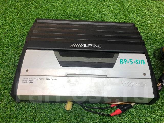 Автомобильный усилитель Alpine MRA-D550 |VSG| - Усилители звука во Владивостоке