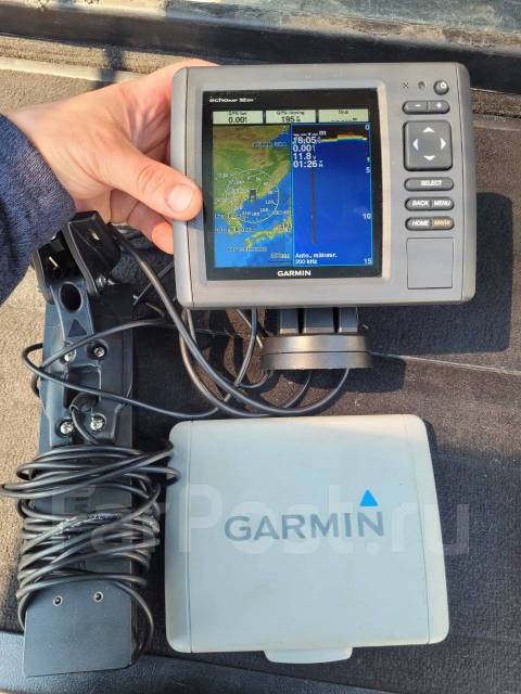 Картплоттер Garmin Echomap 52DV эхолот 800 ват! комплект, б/у, в ...