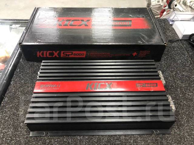 Kicx sp600d, 1-канальный, 600 Вт, б/у, в наличии. Цена: 2 500₽ во Владивостоке