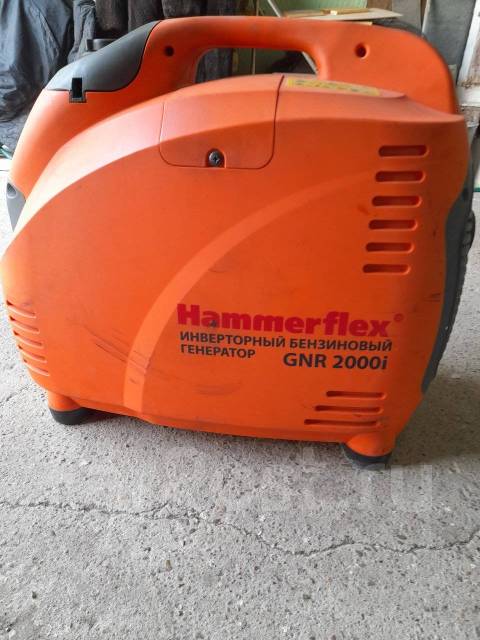 Инвекторный бензогенератор Hammer flex 2000, б/у, в наличии. Цена: 36 ...