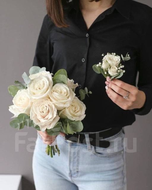 Свадебный букет Цветы украшения праздничное оформление во Владивостоке