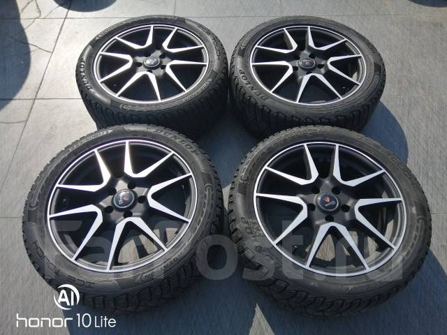 Красивые литые диски Wiger + 225/50R17 Dunlop Ice Touch - Колёса в ...