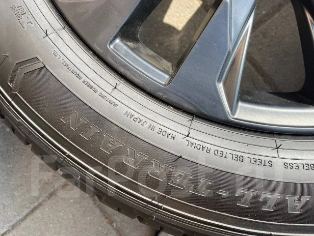 265/55R20 Dunlop AT30 + литье на toyota land cruiser 300, 20", 1 шт ...