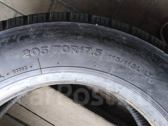 Bridgestone Duravis R205, LT205/70R17.5, 17.5", 4 шт, 205 мм, 70 % ...