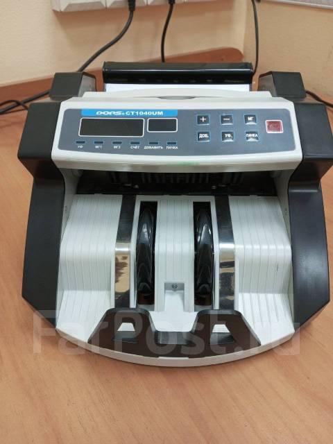 Счётчик банкнот Dors CT1040 б/у, в наличии. Цена: 900₽ во Владивостоке