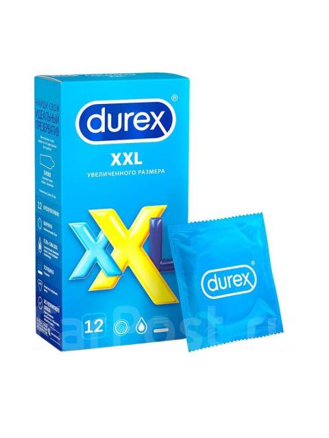 Durex XXL (увеличенного размера) Презервативы №12 - Медицинские изделия ...