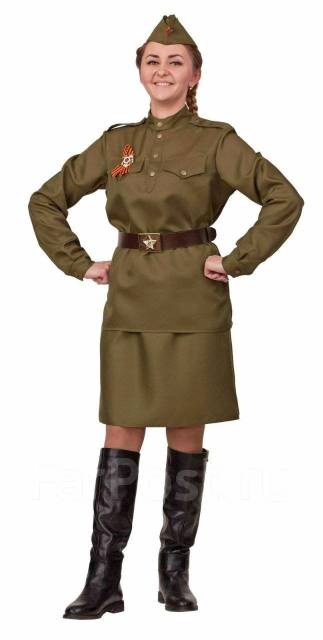 Костюм женский военный Солдатка Хлопок 100 % арт 2030-1 разм 44 , 46 ...