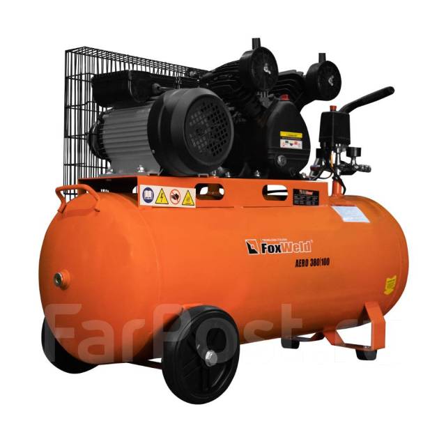 Компрессор воздушный Foxweld AERO 380/100. 380л/мин. 100л. Гарантия ...