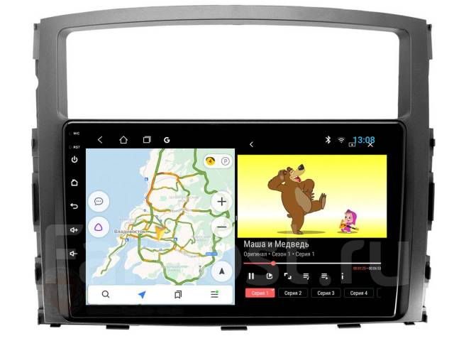 Магнитола TS18 3+32 DSP 4G 360 MI054N Mitsubishi Pajero IV 2006-2021 на ...