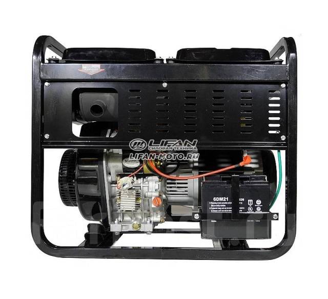 Генератор дизельный 6,5 кВт 220V от компании Lifandv, новый, в наличии ...