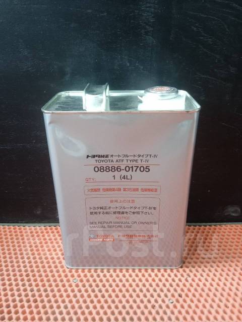 Жидкость для АКПП Toyota ATF Type T-IV 4л 08886-01705 - Трансмиссионные ...