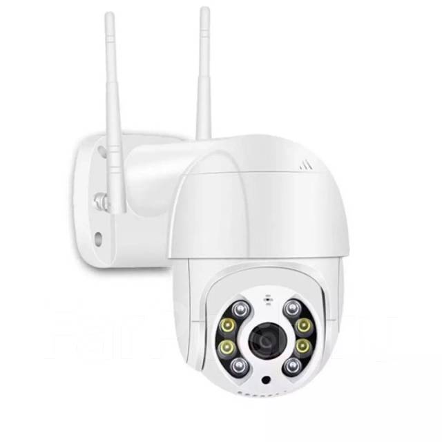 Уличная поворотная камера видеонаблюдения с sim сим картой 4g WiFi cam ...