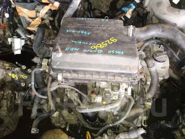 Двигатель Toyota Passo QNC10 K3-VE купить во Владивостоке по цене: 27 ...