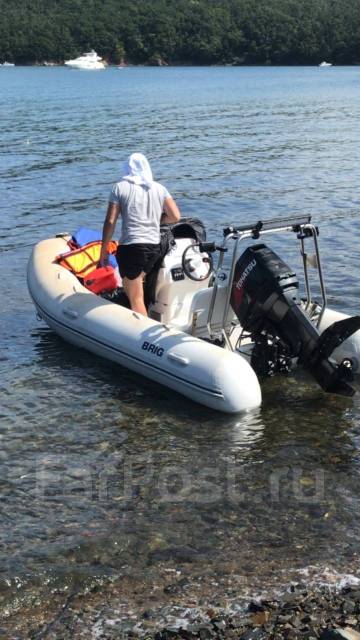 Продам лобку риб BRIG 400, без двигателя, 2010 год, 3,90 м. 50,00 л.с ...