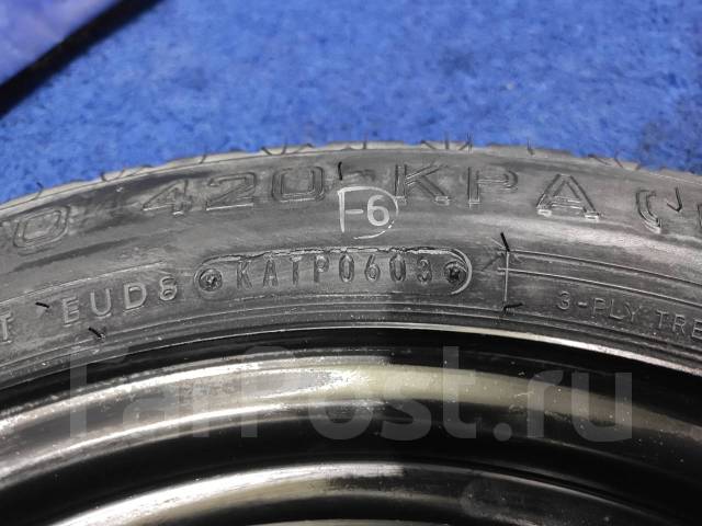 Запасное колесо 135/80/R16 Honda Accord CL9 K24A, 16", 135 мм, 80 % ...