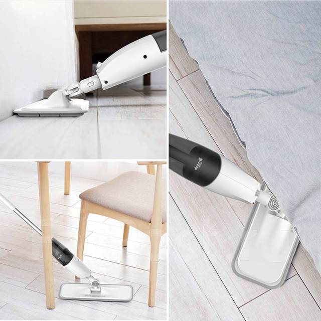 Моющая механическая швабра с распылителем Xiaomi Mi Deerma Spray Mop ...