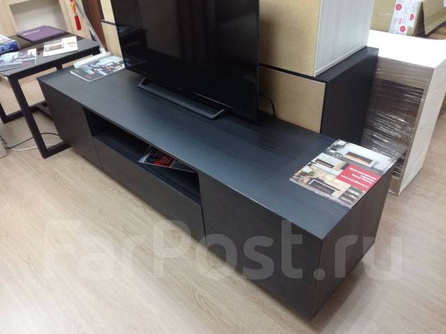 Тумба ТВ под телевизор - Modern Black 1800. Длина 180 см, новый, в ...
