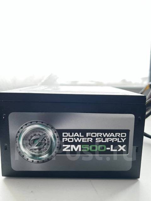 Блок питания Zalman ZM500-LX 500W, б/у, в наличии. Цена: 2 000₽ во ...