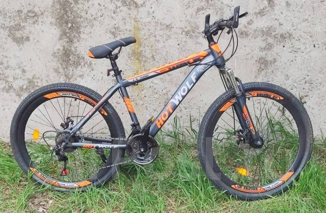 Горный велосипед HOT WOLF LX-500 опт/розница, сталь, размер колес: 26 ...