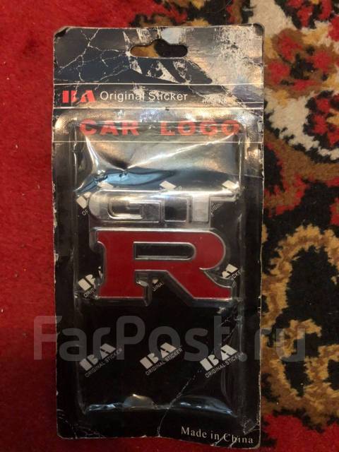 Шильдик GT-R купить во Владивостоке по цене: 250₽ — частное объявление ...