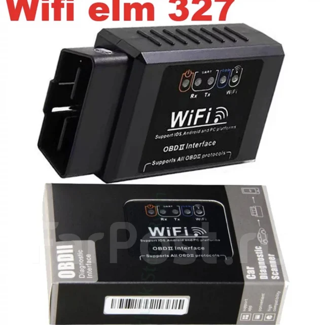 Диагностический сканер ELM 327 V1.5, Wi-Fi, OBD2, для Android/IOS ...