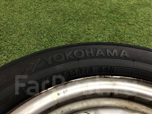 Летнее колесо на штамповке Yokohama E50 195/60 R15, 15", 1 шт, 195 мм ...