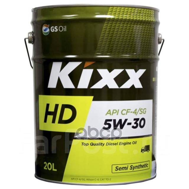 Масло моторное Kixx HD CF-4 5W-30(E) CF-4/SG 20L L5257P20E1 KIXX ...