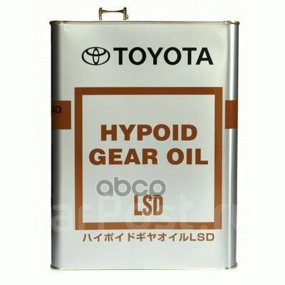 Масло Трансмиссионное Hypoid Gear Oil Lsd 85w-90 Api-Gl-5 Металл 4l ...