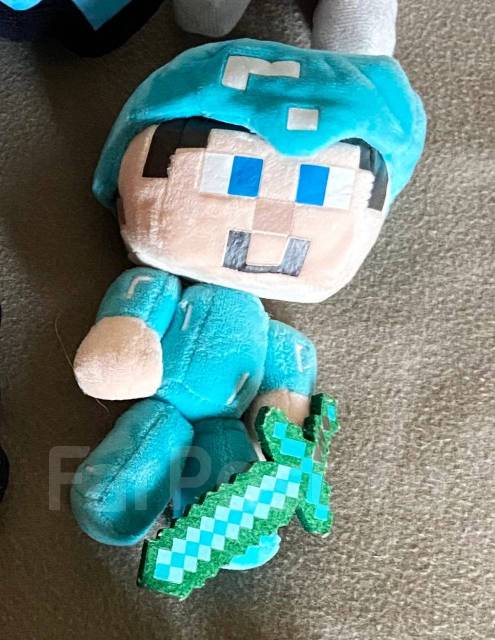 Мягкая игрушка Стив (Steve, Man, Человек) из игры Майнкрафт Minecraft ...