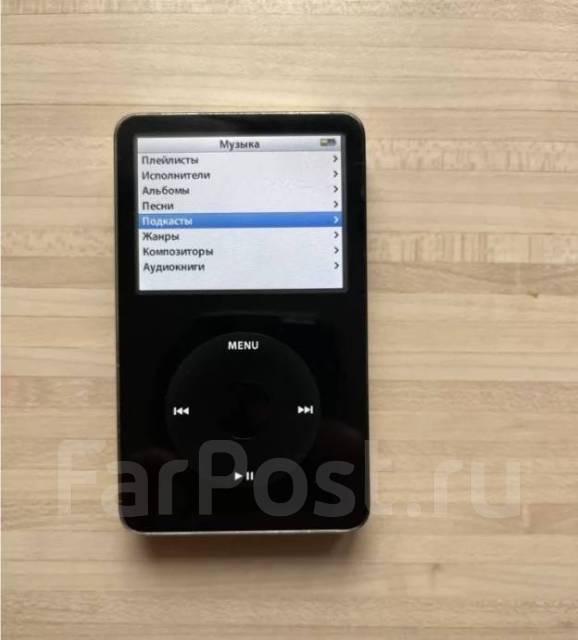 Apple iPod Classic 60gb 5Gen MA147FB, б/у, в наличии. Цена: 19 990₽ во ...